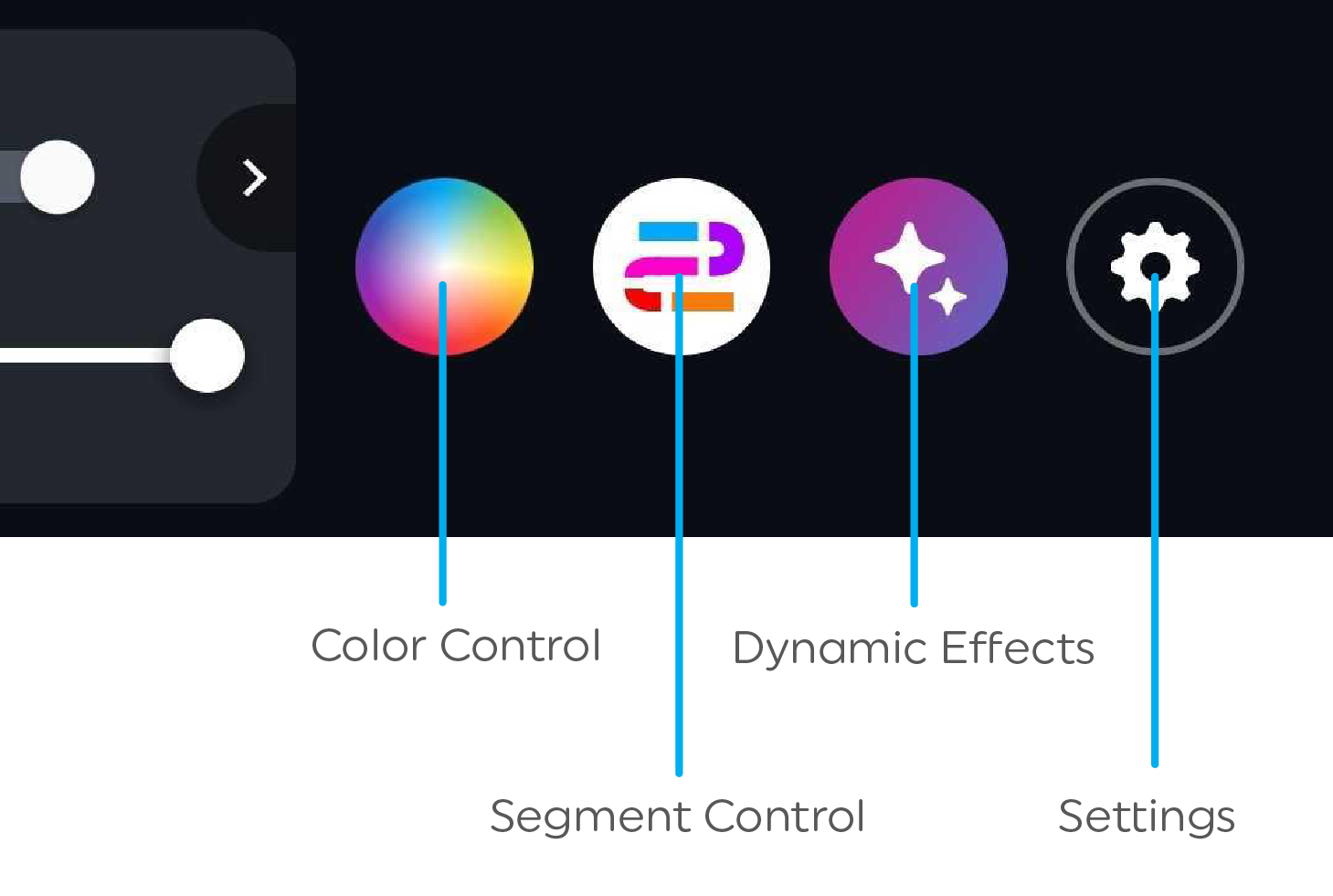 Controlling Cync Neon-Shape Light Strips